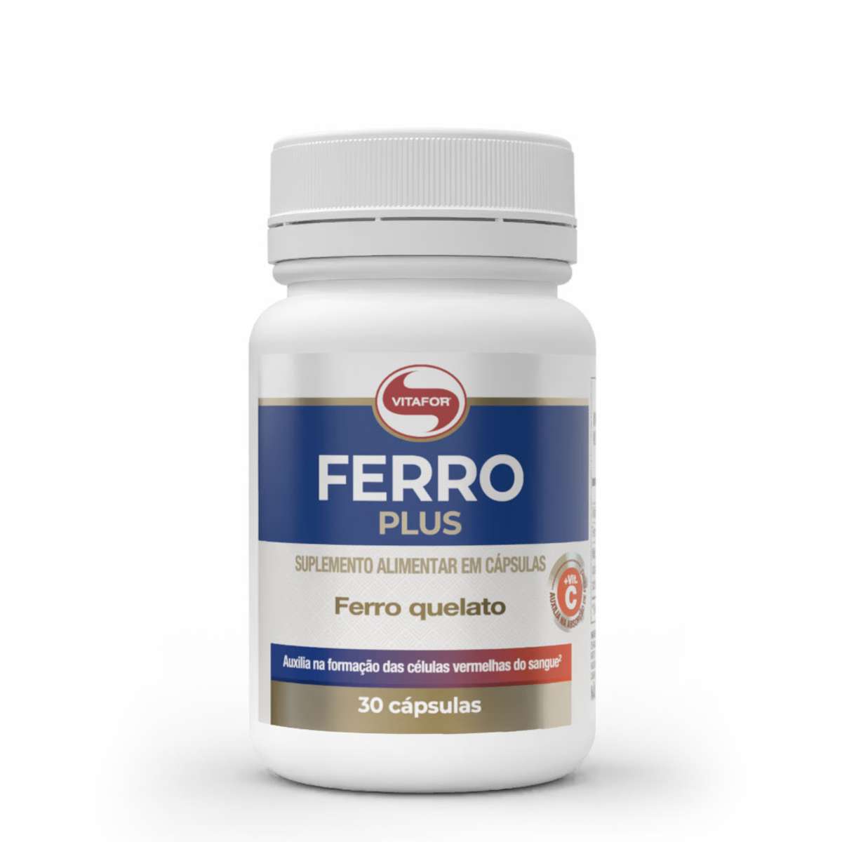 Ferro Plus 30 Cápsulas Vitafor :: UniNatural