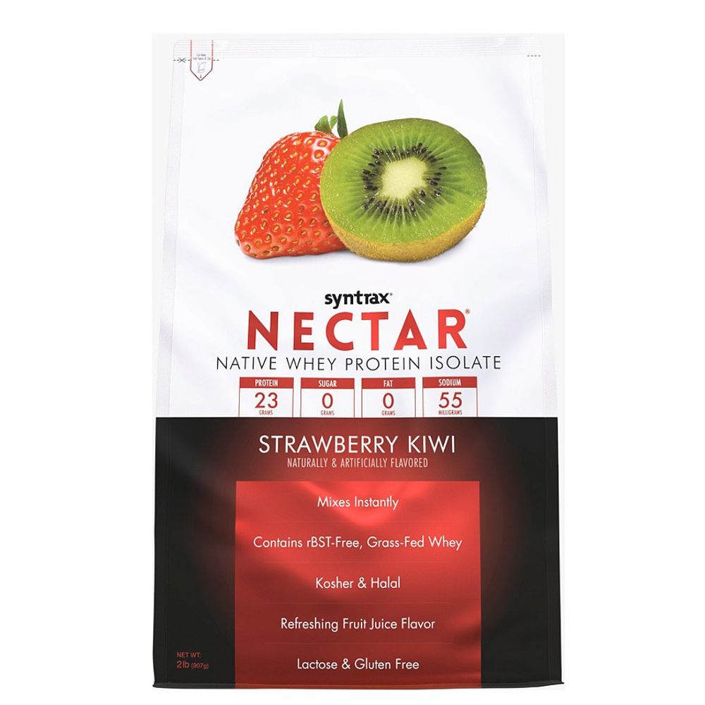 Nectar Whey Protein Isolate Strawberry Kiwi 907g Syntrax :: UniNatural