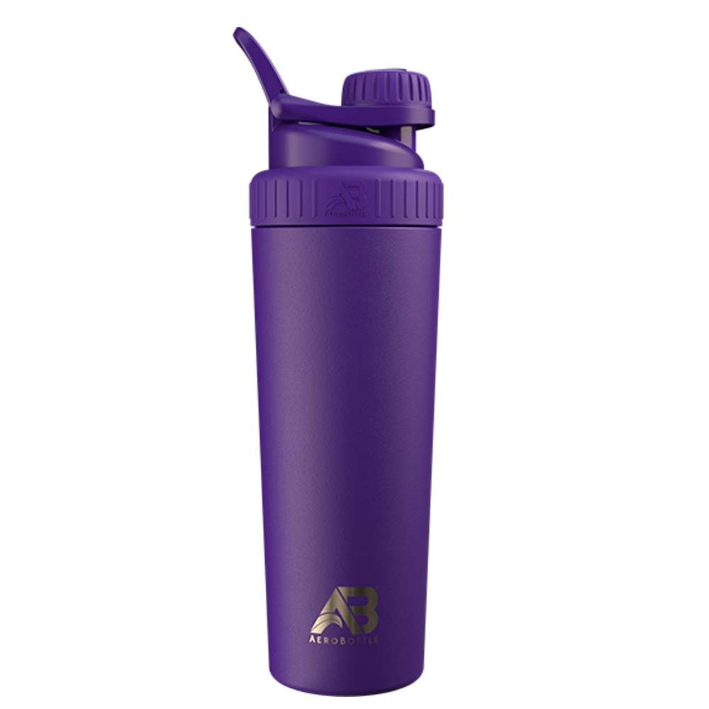 Garrafa Cryo Shaker Double Wall Purple 700ml Aerobottle :: UniNatural