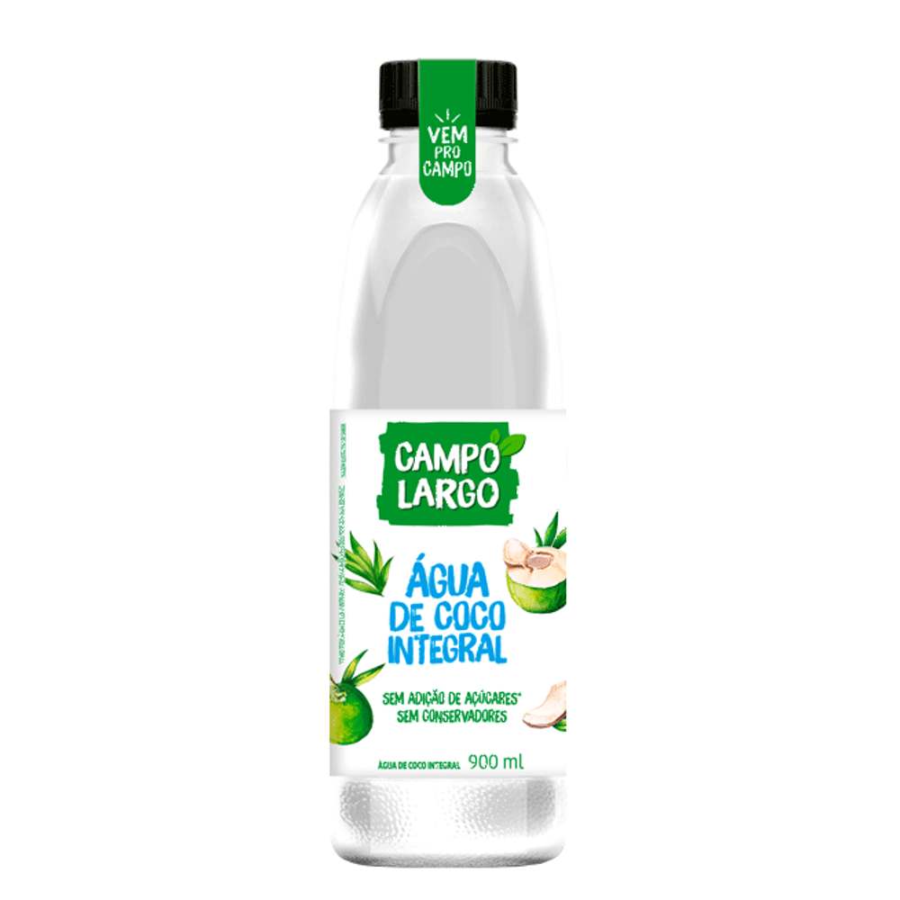 Água de Coco Integral 900ml Campo Largo :: UniNatural