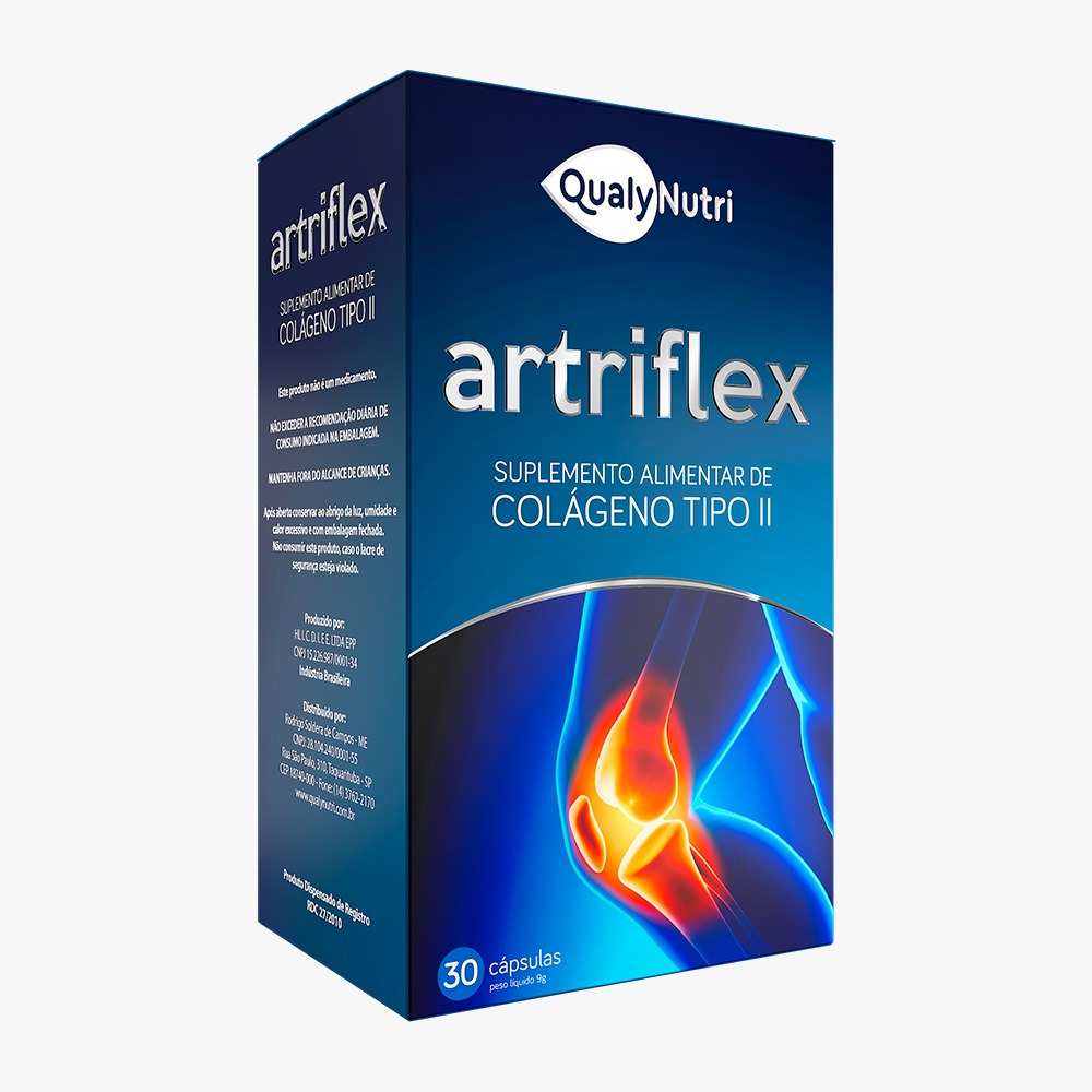 Artriflex 30 Cápsulas Qualy Nutri :: UniNatural