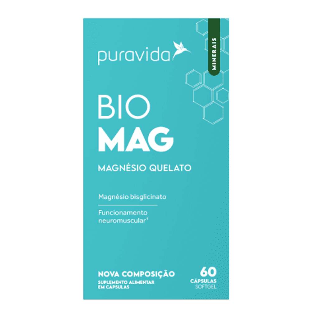 Bio Mag 60 Cápsulas Puravida :: UniNatural