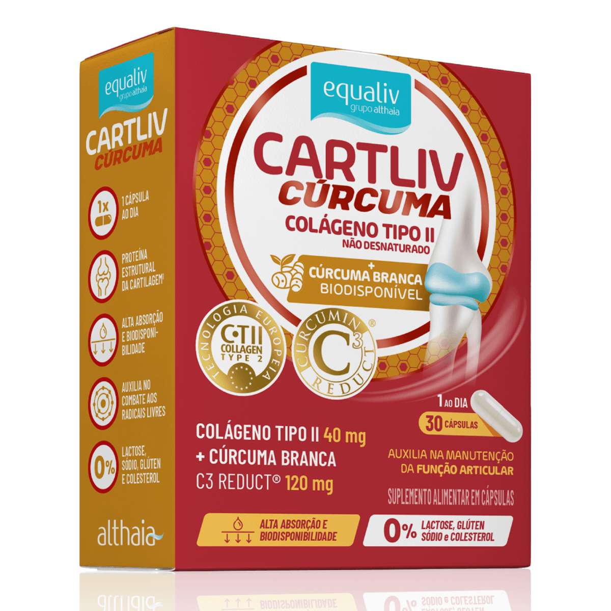 Equaliv Cartliv Cúrcuma 30 Cápsulas :: UniNatural