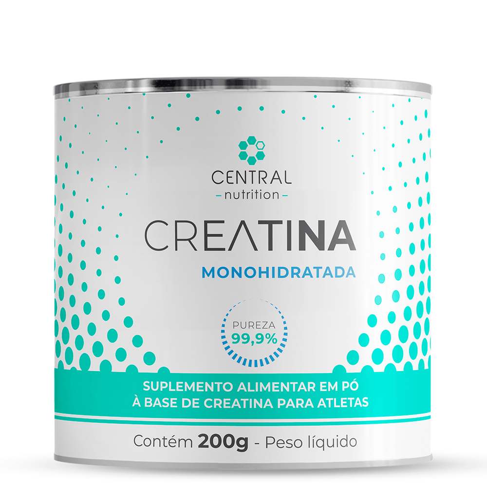 Creatina Monohidratada 200g Central Nutrition :: UniNatural