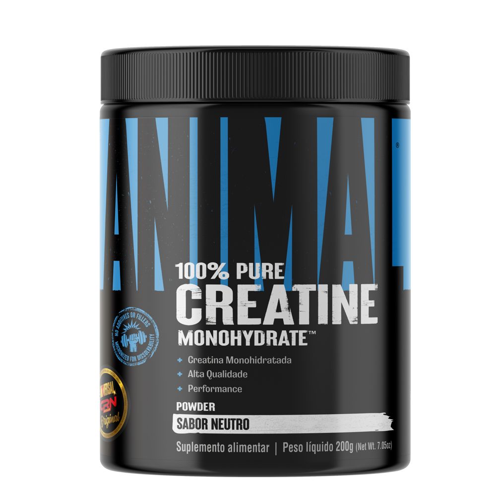 Creatina Monohidratada Animal 200g Universal Nutrition :: UniNatural