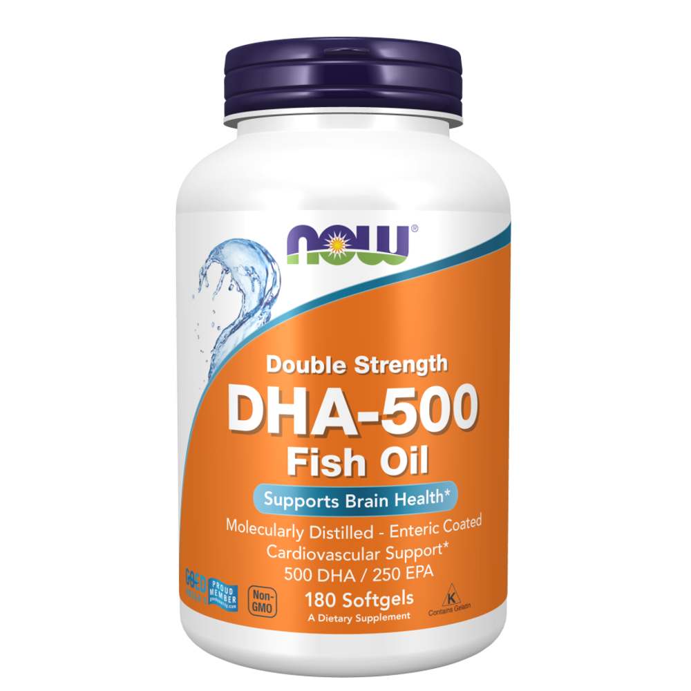 DHA 500mg 180 Cápsulas Now Foods :: UniNatural