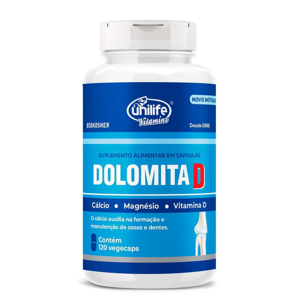Dolomita D 120 Cápsulas Unilife :: UniNatural