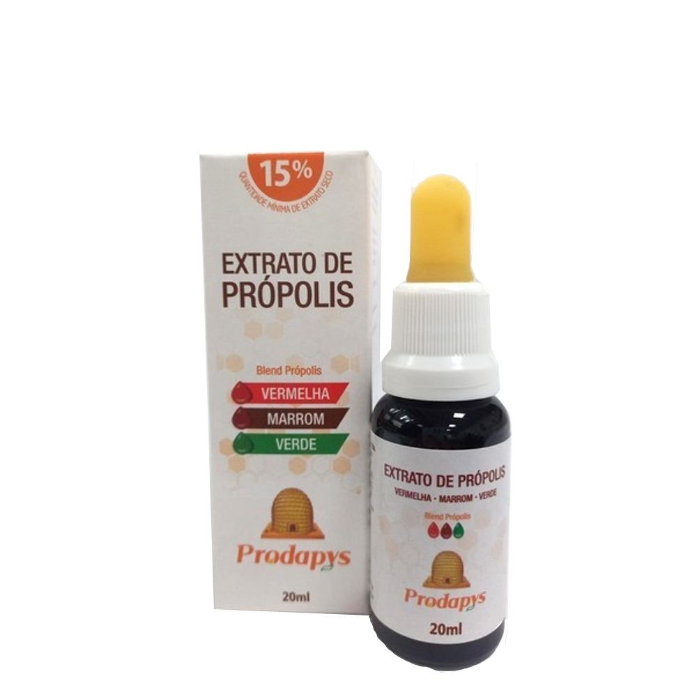 Extrato de Própolis Blend Vermelha, Marrom e Verde 20ml Prodapys ...