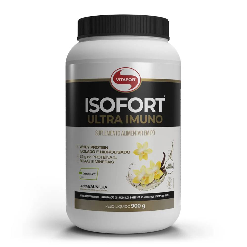 Isofort Ultra Imuno Baunilha 900g Vitafor :: UniNatural