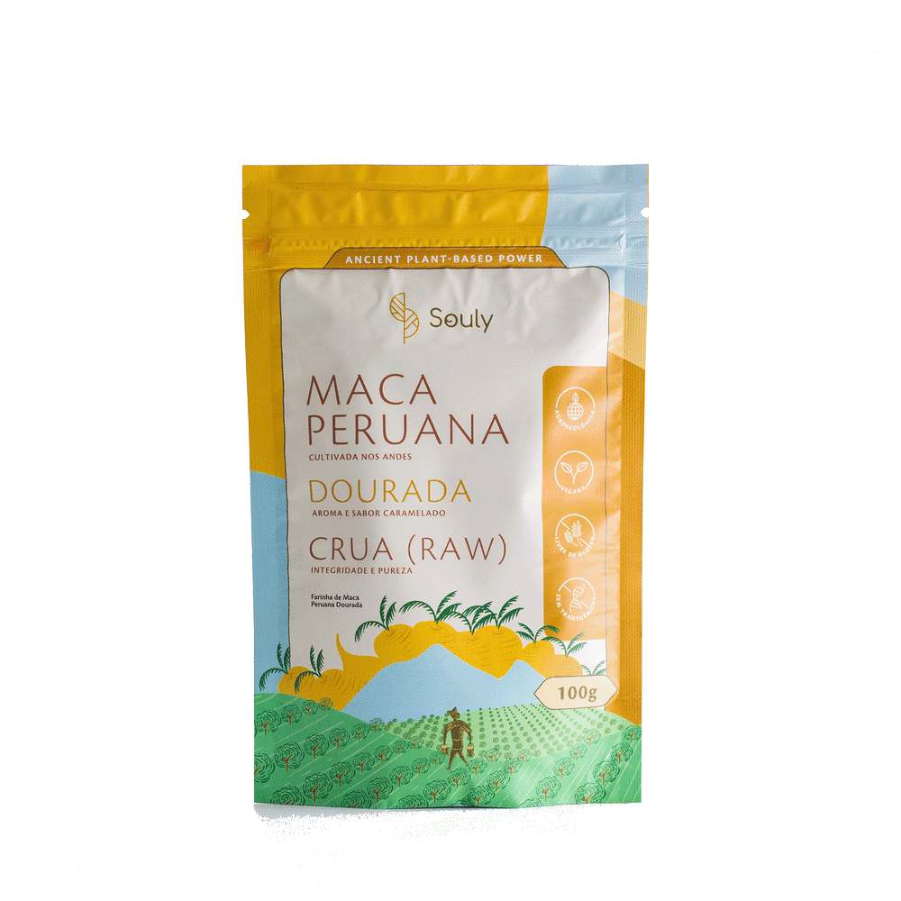 Maca Peruana Dourada 100g Souly :: UniNatural