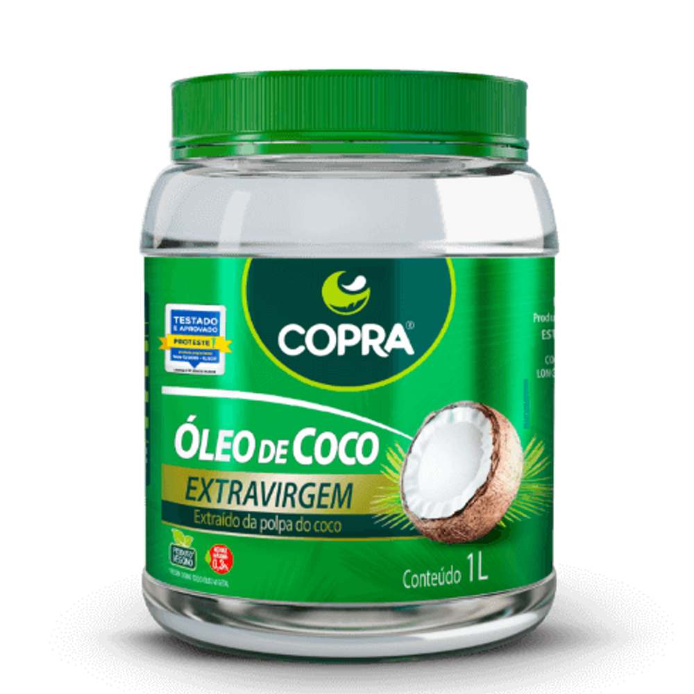 Óleo de Coco Extravirgem 1L Copra :: UniNatural