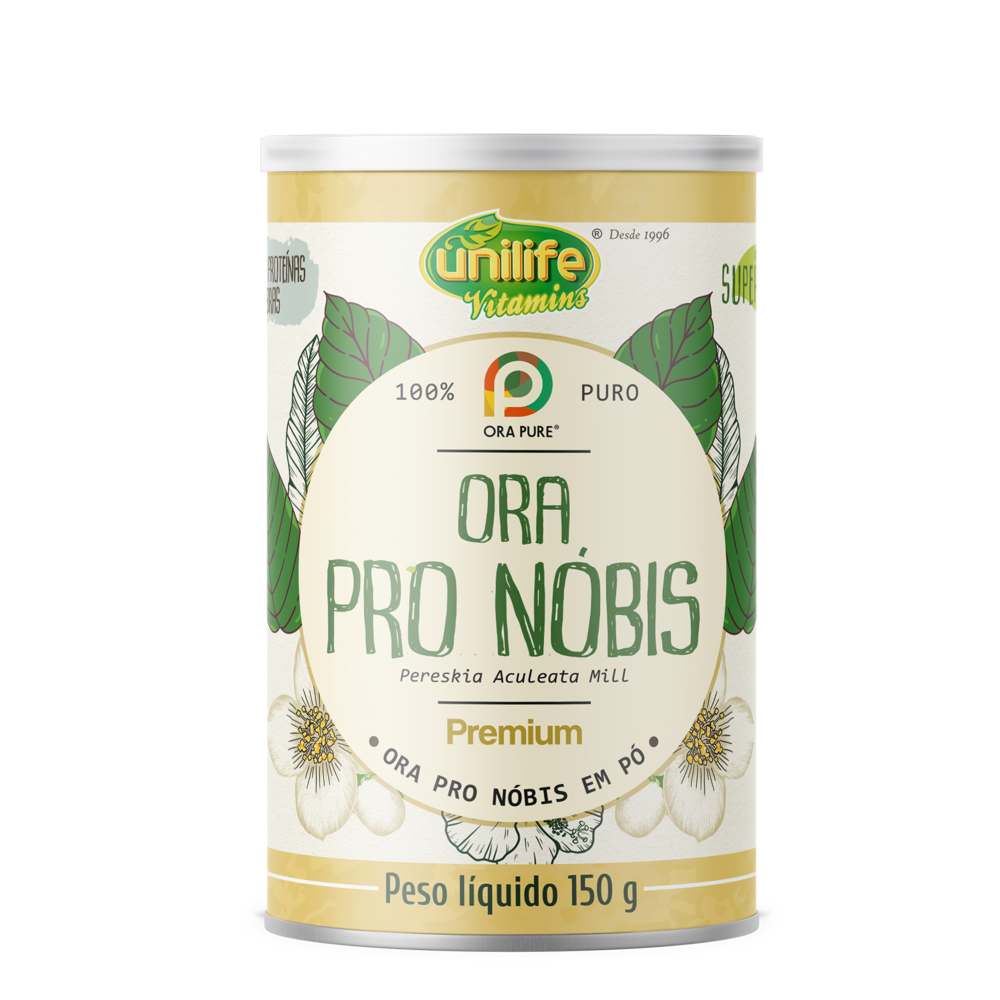 Ora Pro-Nóbis Puro em Pó 150g Unilife :: UniNatural
