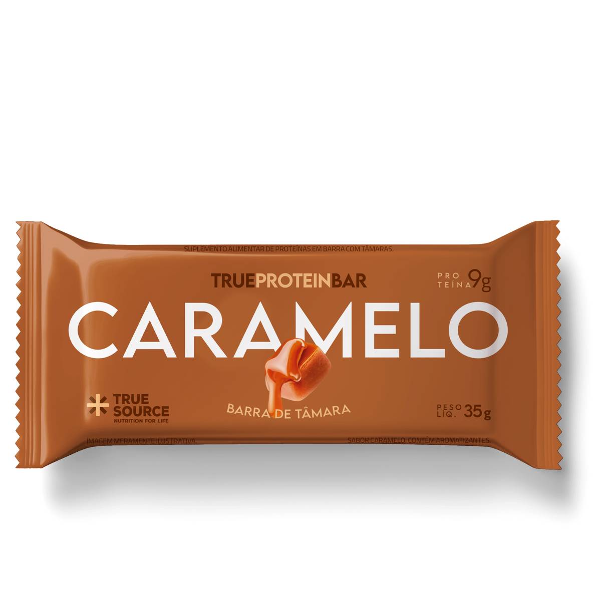 Barra de Tâmara True Protein Bar Caramelo 35g True Source :: UniNatural
