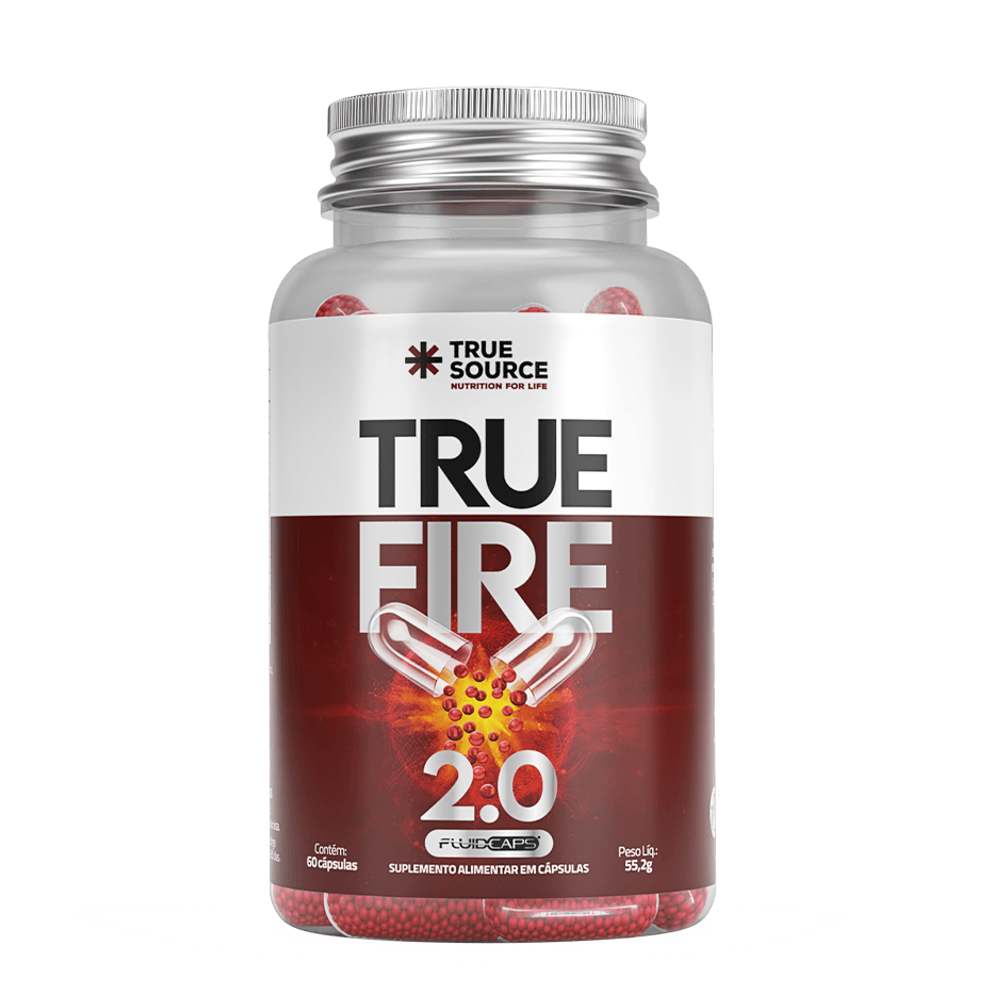 Termogênico True Fire 2.0 60 Cápsulas True Source :: UniNatural