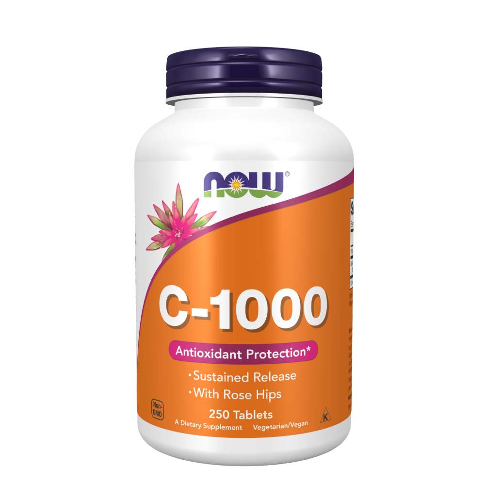 Vitamina C-1000 250 Tabletes Now Foods :: UniNatural